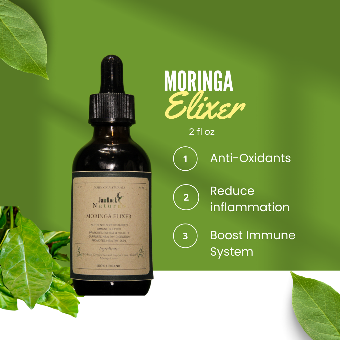 Jamaican Moringa Elixir - Nature's Nutrient Powerhouse – Jamrock Naturals